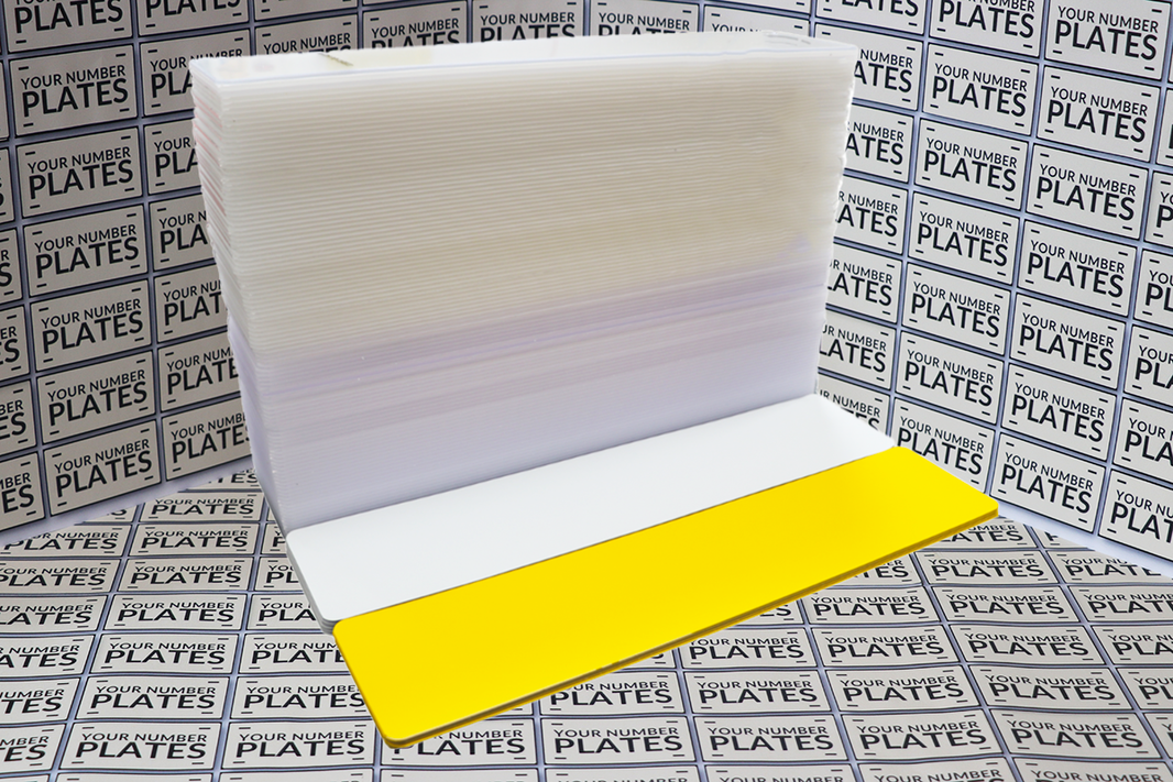 Blank Number Plate materials – Your Number Plates
