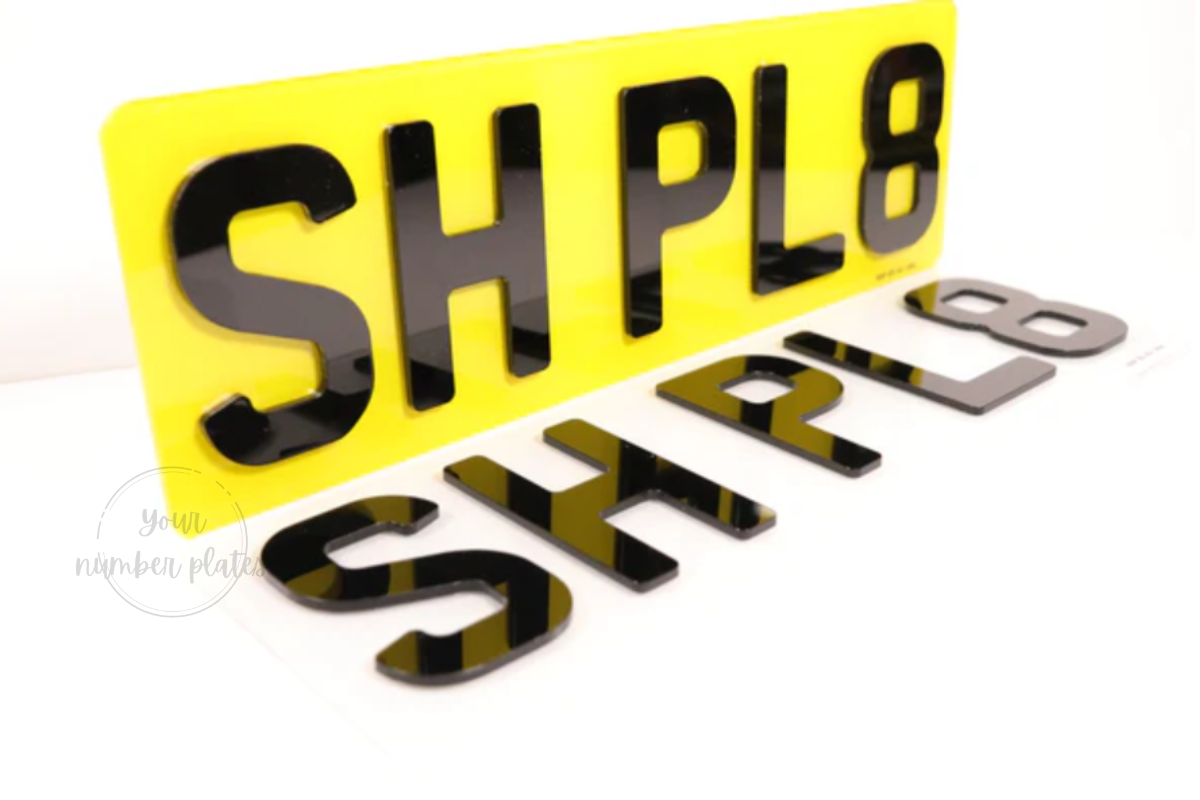Your Number Plates | number plate materials & ready made number plates