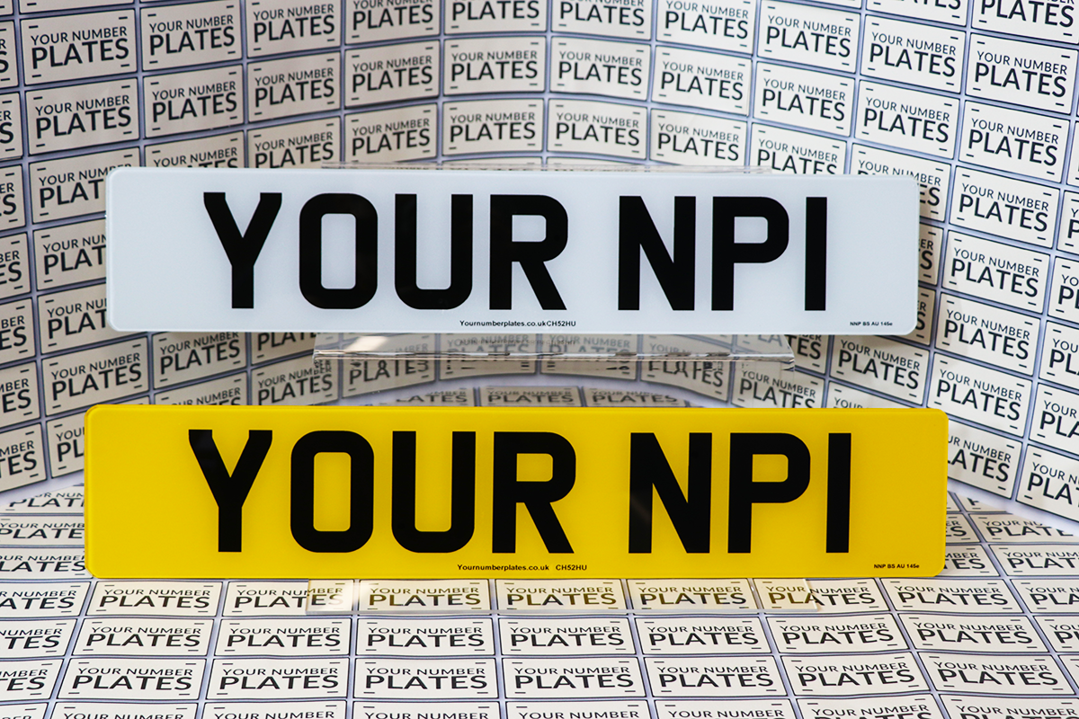 Your Number Plates | number plate materials & ready made number plates